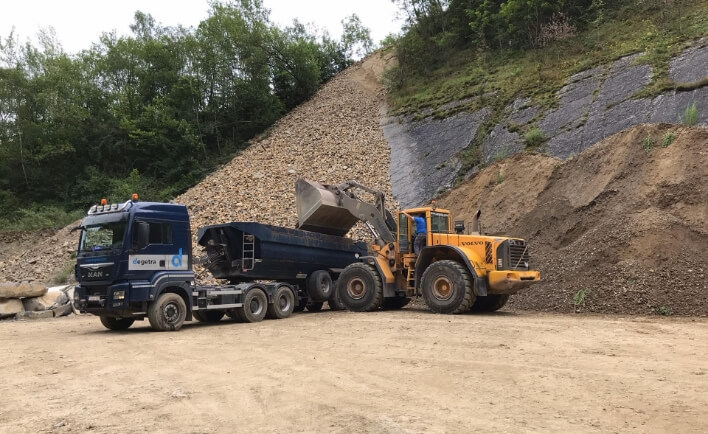 Gestion des déblais - Degetra